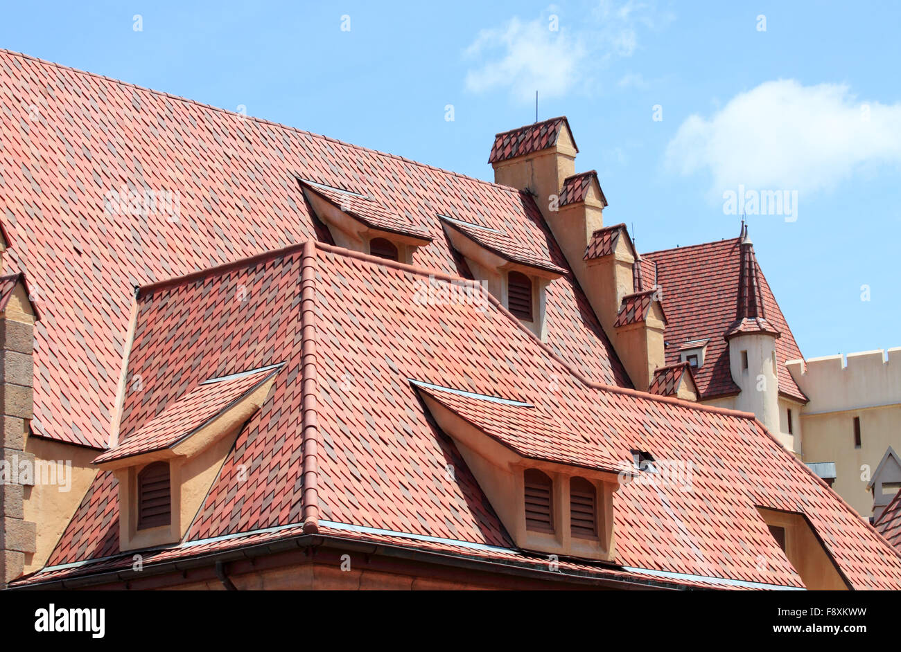 European traditional building structure Stock Photo - Alamy