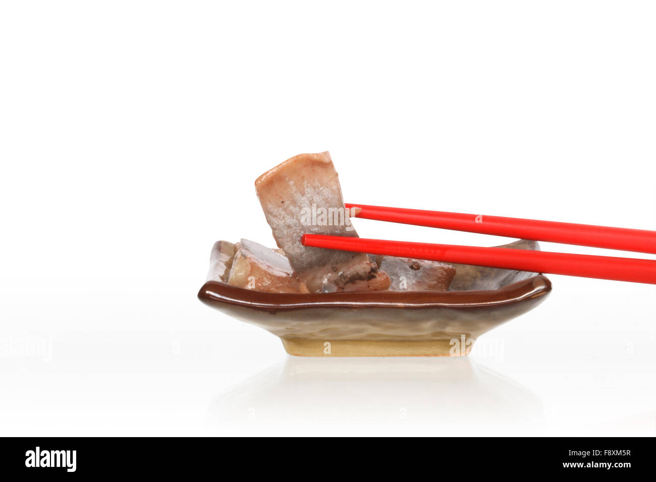 Chopsticks And Fish Stock Photo - Alamy