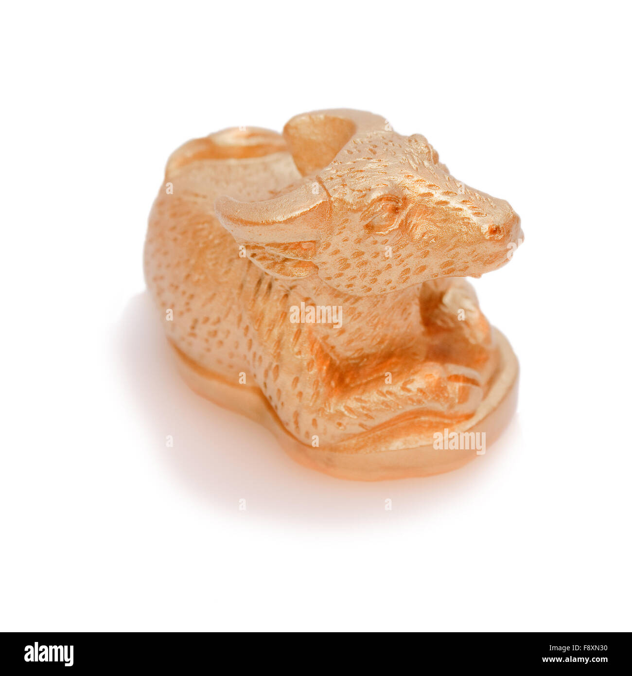 Golden Calf isolated 2 Stock Photo - Alamy