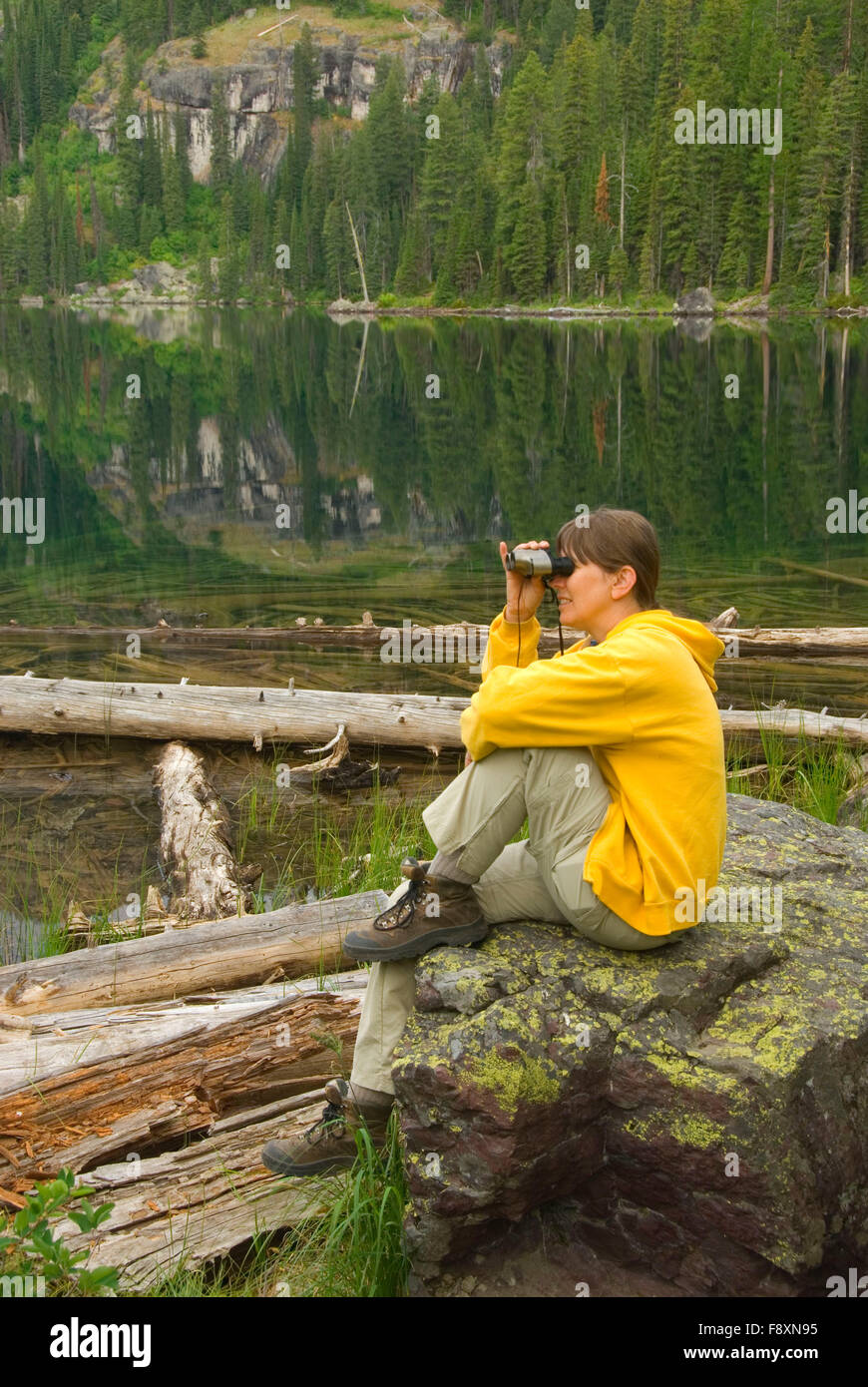 Glacier Lake, Mission Mountains Wilderness, Flathead National Forest ...