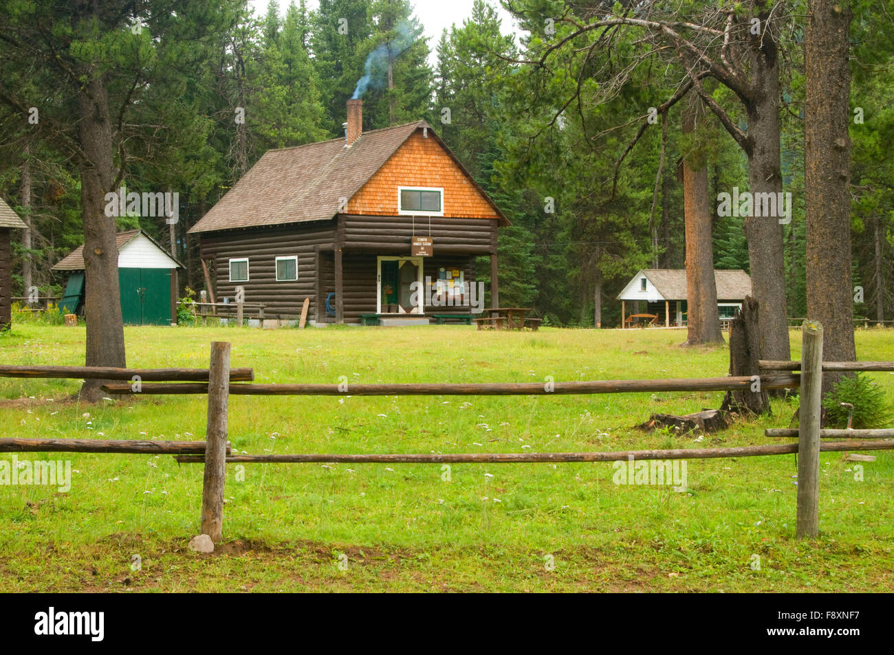 Schafer Ranger Station, Middle Fork Flathead Wild and Scenic River ...