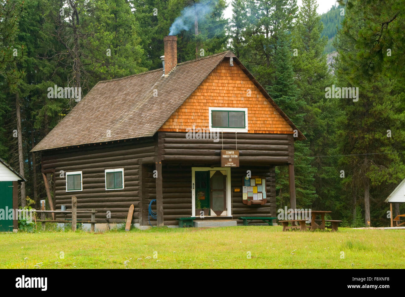 Schafer Ranger Station, Middle Fork Flathead Wild and Scenic River ...