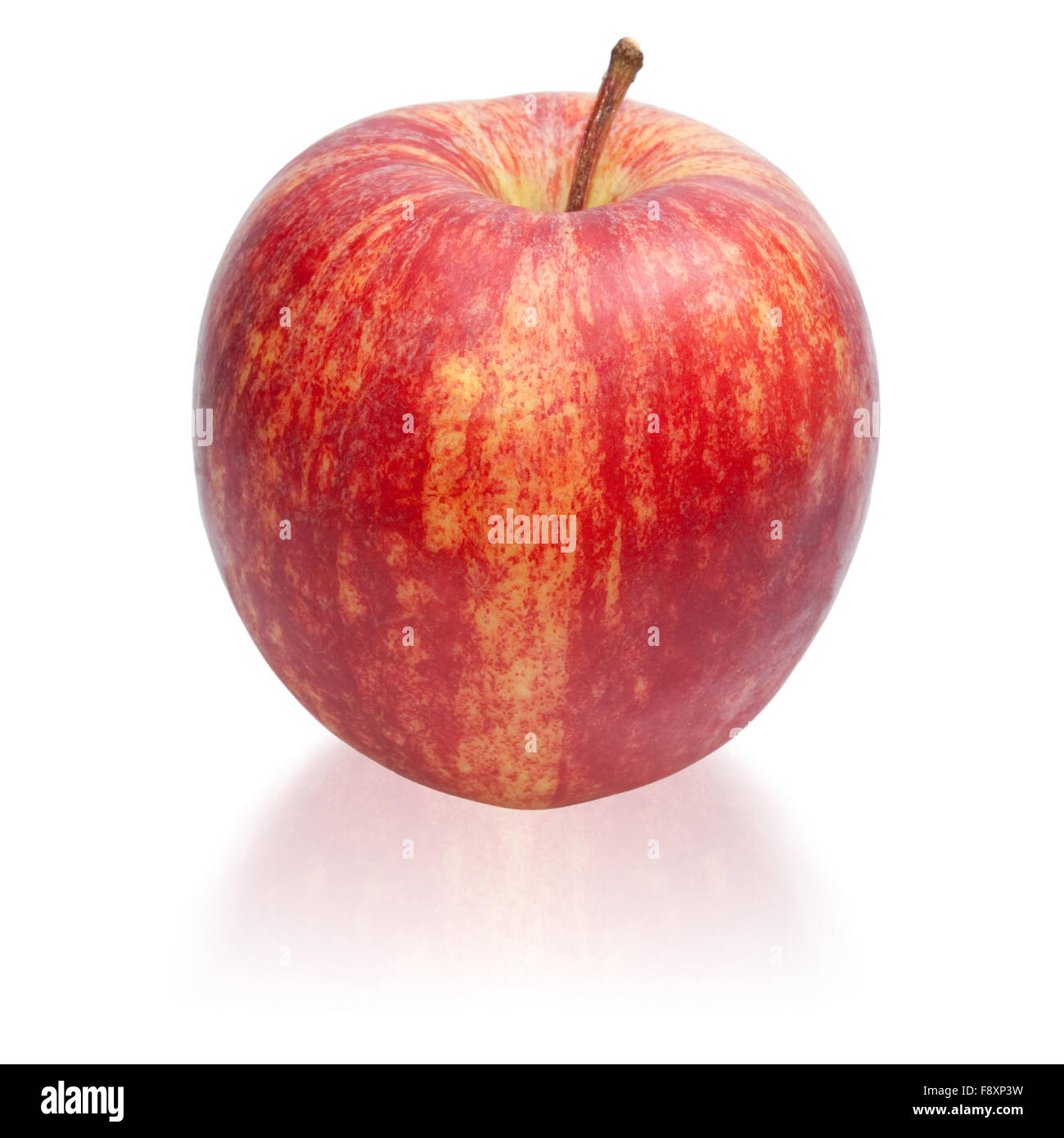 Ripe Red Apple isolated 1 Stock Photo - Alamy