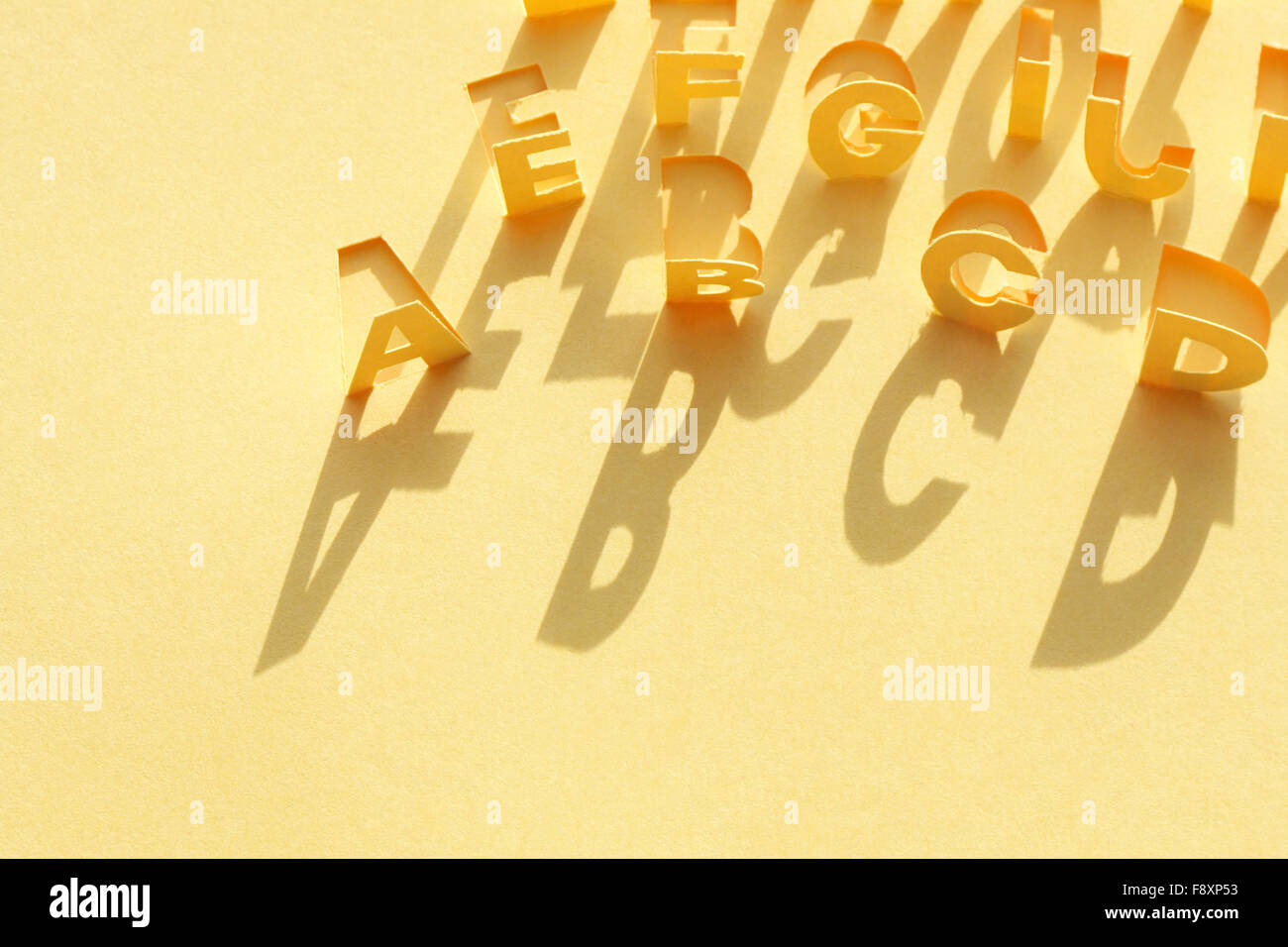 Alphabet text hi-res stock photography and images - Alamy