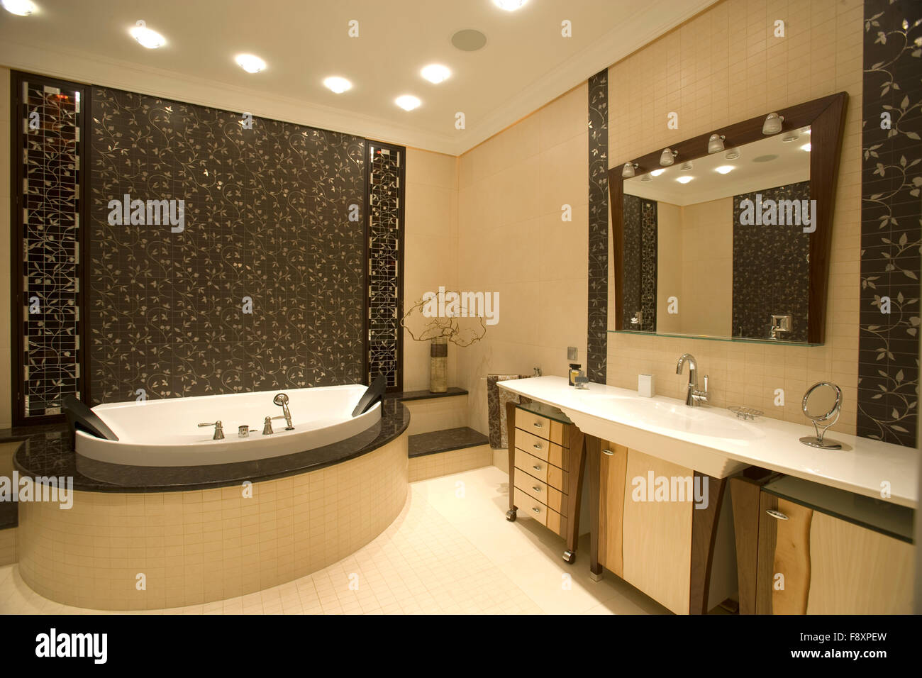 interior of a bathroom Stock Photo - Alamy
