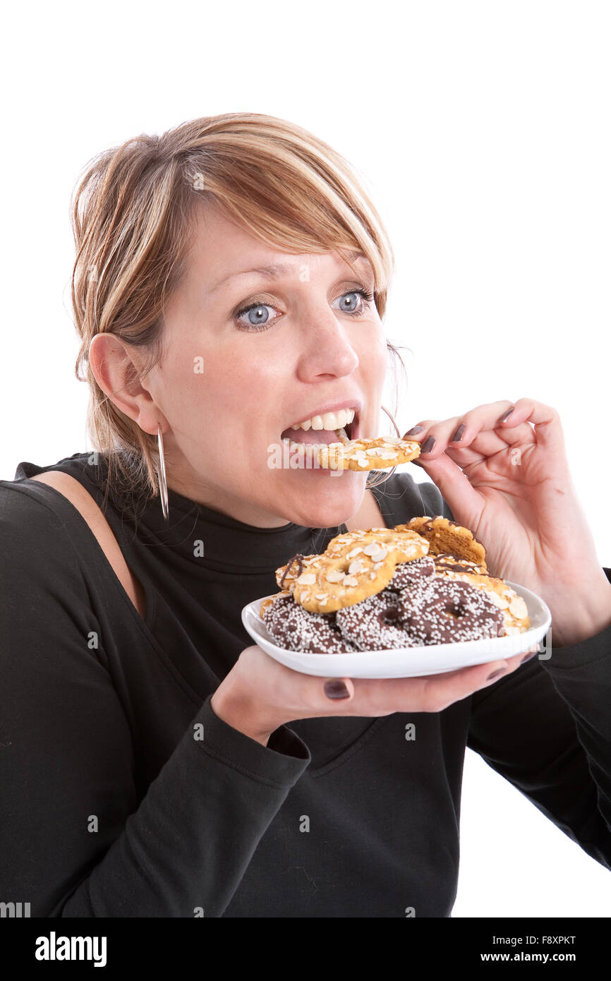 Taking a bite Stock Photo - Alamy