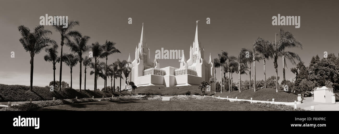 San Diego Mormon Temple at La Jolla, CA Stock Photo - Alamy