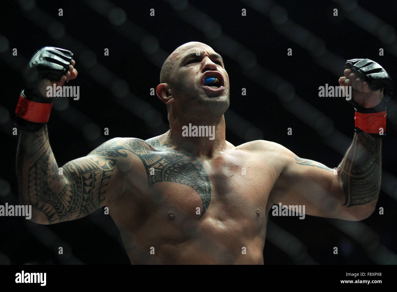 Pasay City, Philippines. 11th Dec, 2015. Brandon Vera of the ...