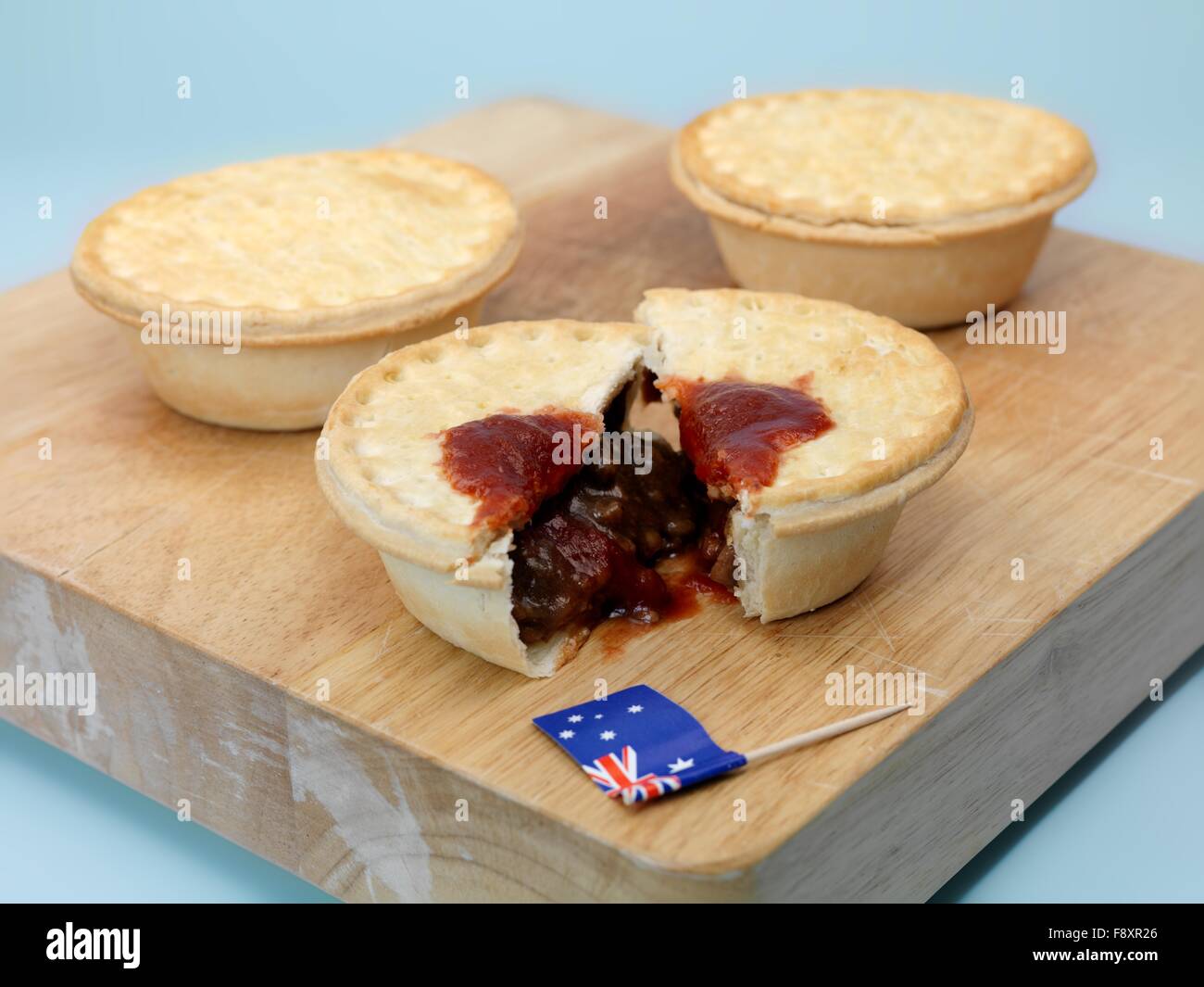 Australian Meat Pie Stock Photo - Alamy