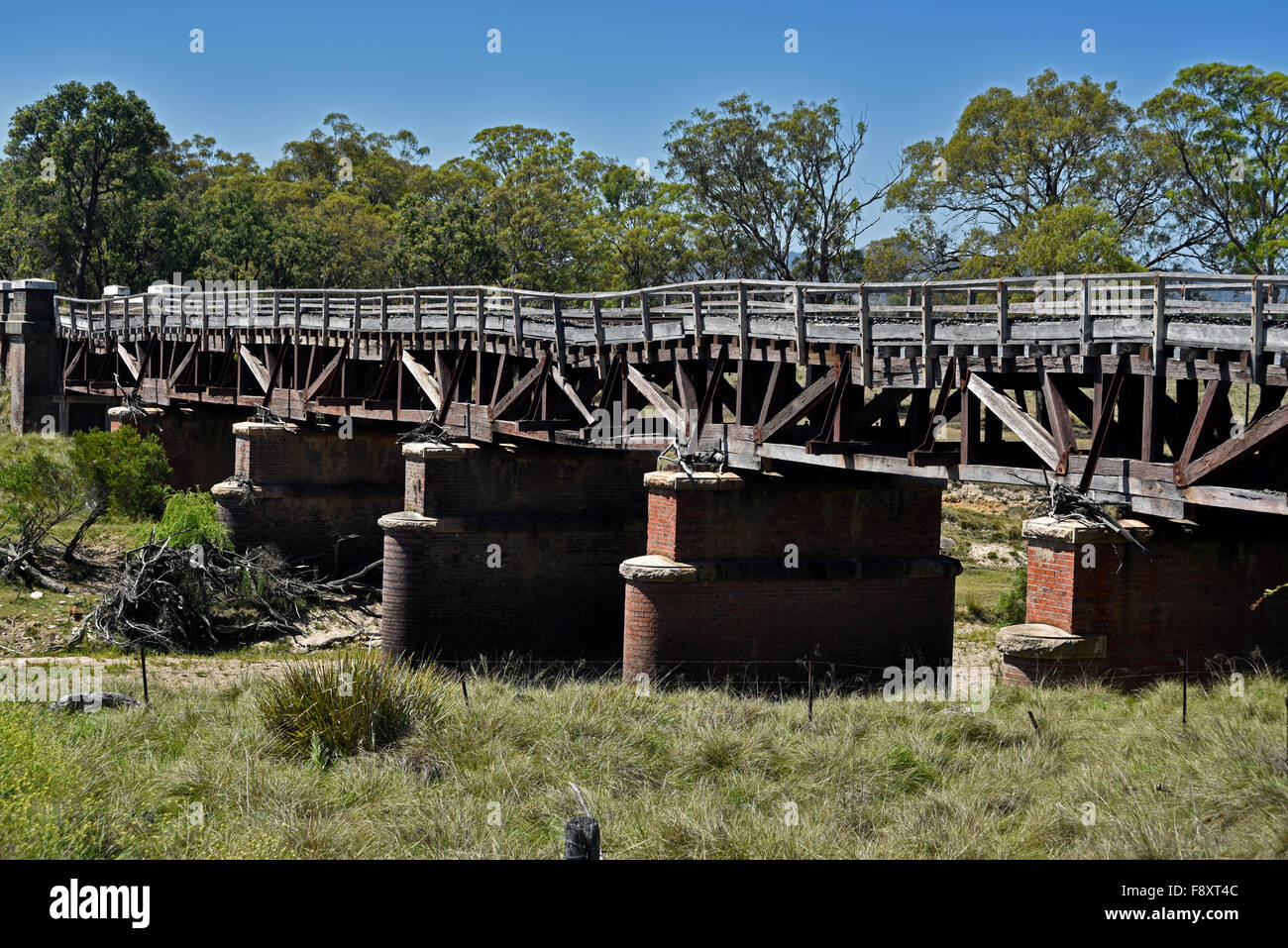 Sunnyside rail bridge over Tenterfield Creek, as seen from the New ...
