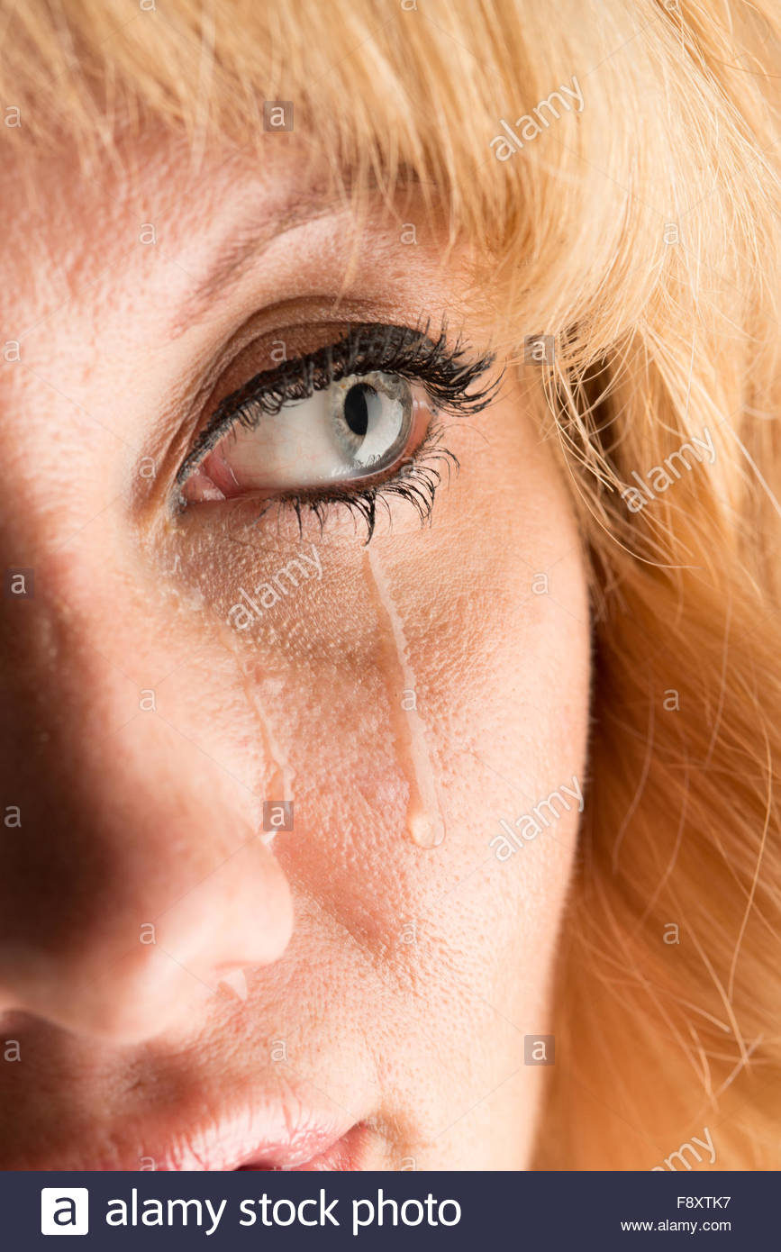 Woman Tear Eye High Resolution Stock Photography and Images - Alamy