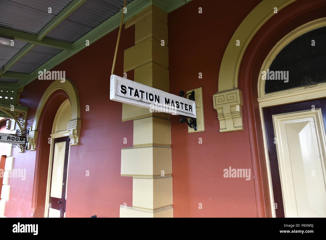 Station master sign railway glen innes historic heritage transport ...