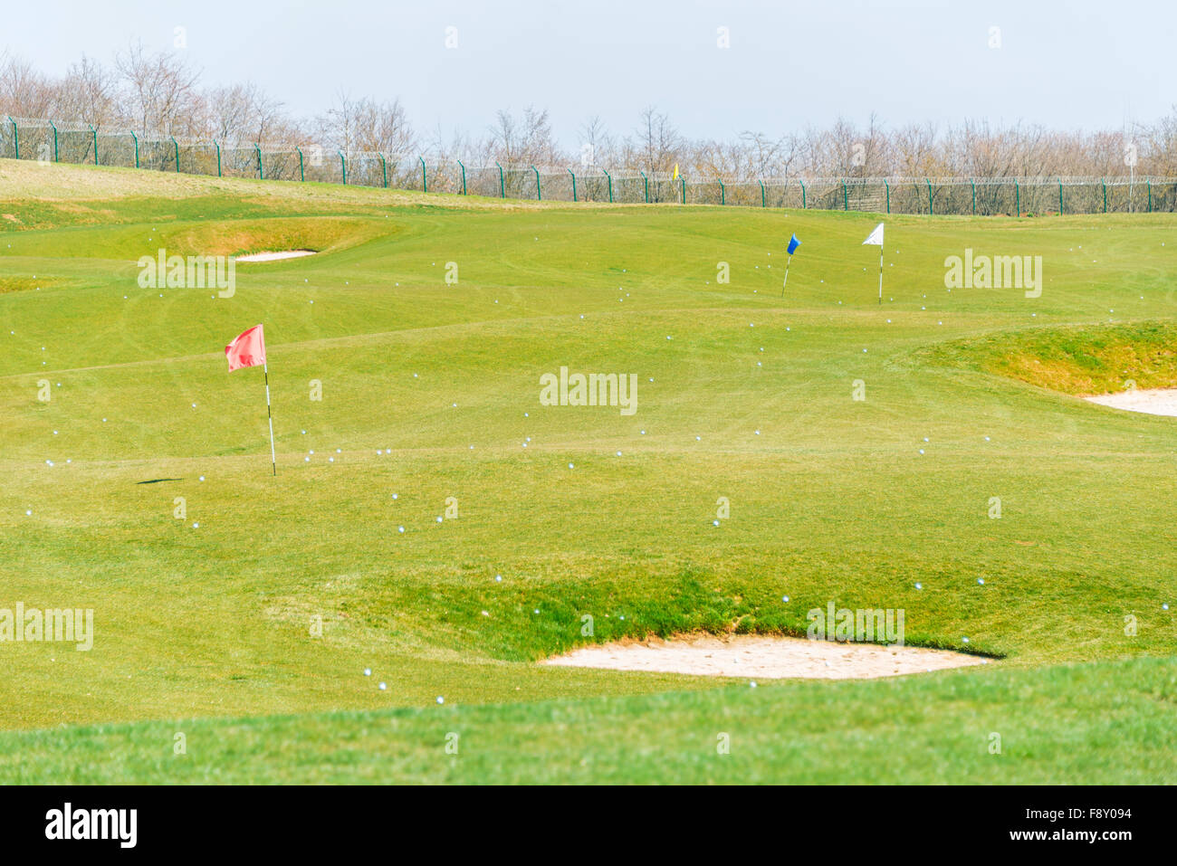 Quba - MARCH 26, 2015: Golf Course at Quba Rixos Hotel on March 26 in ...