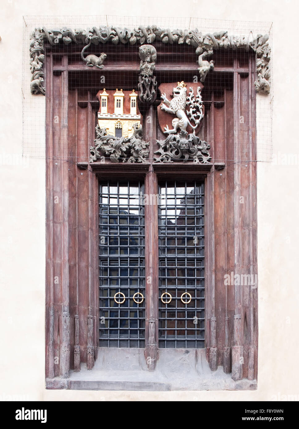 Window in Old town hall. Prague, Czechia Stock Photo - Alamy