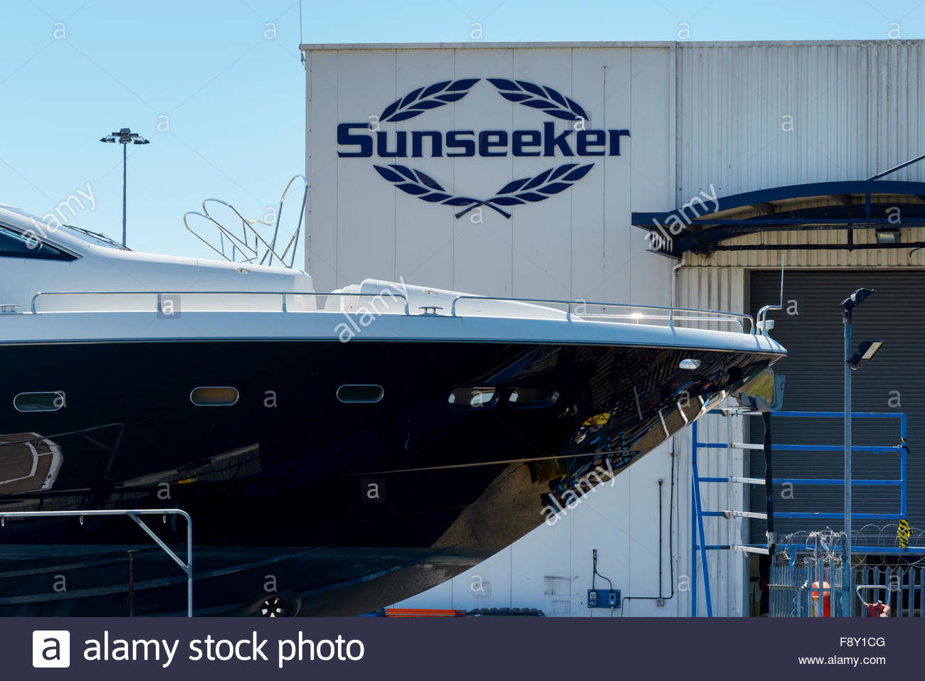 Sunseeker Dock High Resolution Stock Photography and Images - Alamy