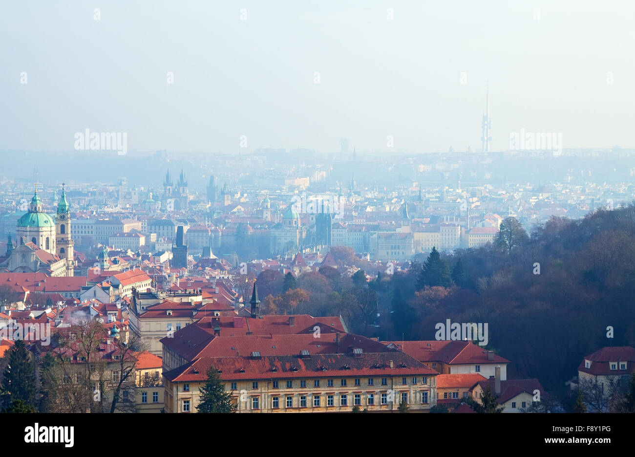 View of Prague, Czech Republic Stock Photo - Alamy