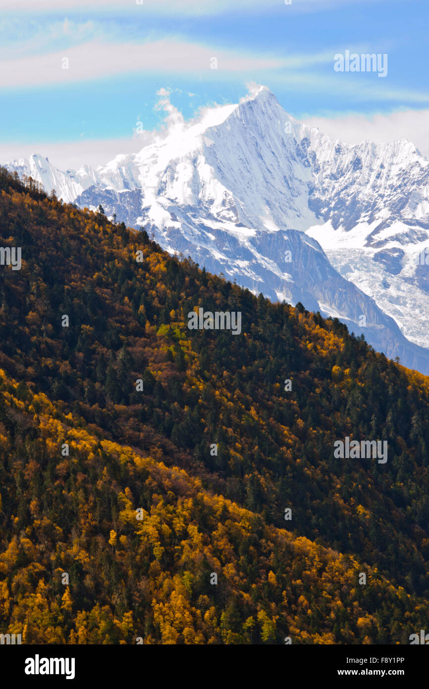 Mountain Ranges,Wooded Hillsides,Valleys,River Systems,Tibetan ...