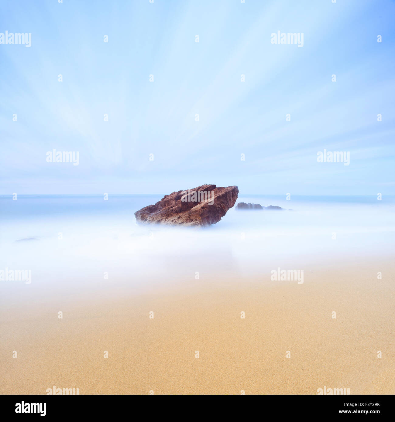 Seascape beach sand seascape hi-res stock photography and images - Alamy