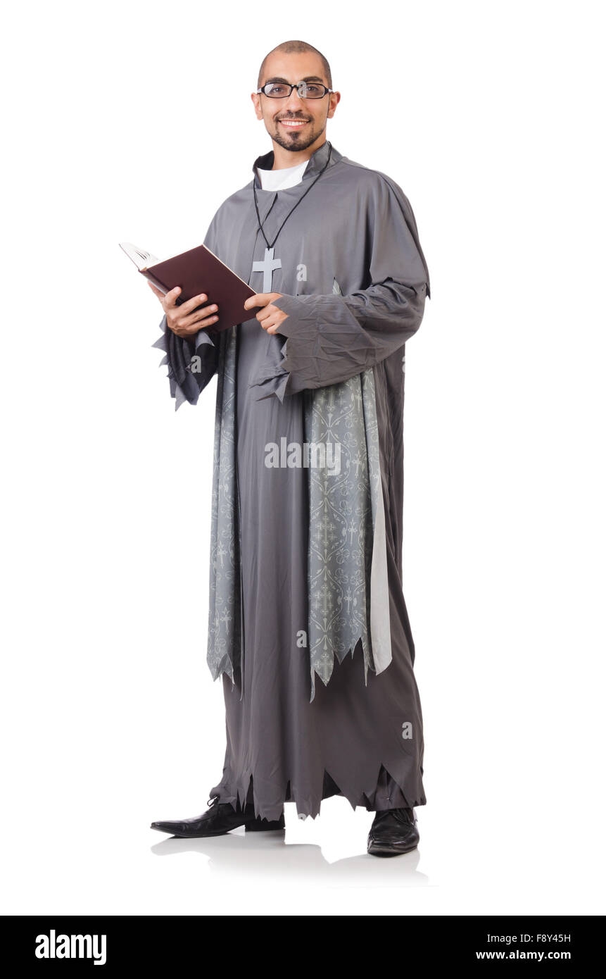 Preaching priest Cut Out Stock Images & Pictures - Alamy