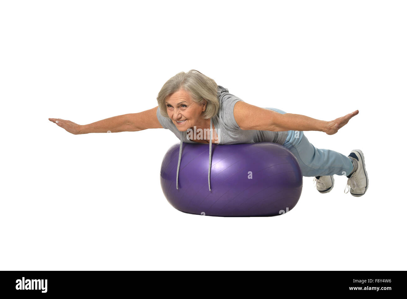 Older people exercising hi-res stock photography and images - Alamy