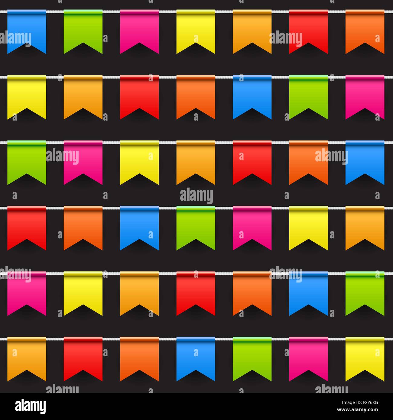 Party Background with Flags Seamless Pattern Vector Illustration Stock Vector Image & Art - Alamy