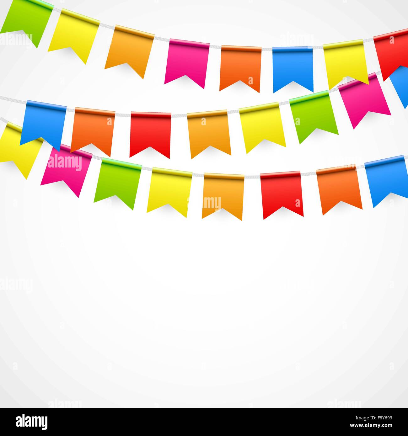 Party Background with Flags Vector Illustration Stock Vector Image ...