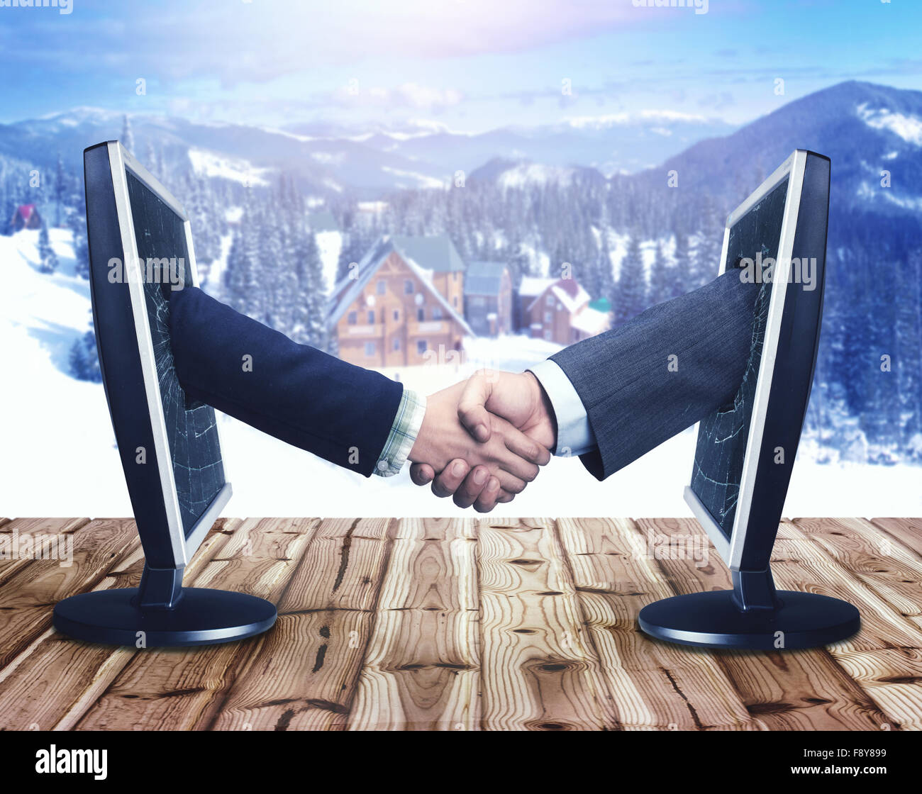 Hand shake strength hi-res stock photography and images - Alamy
