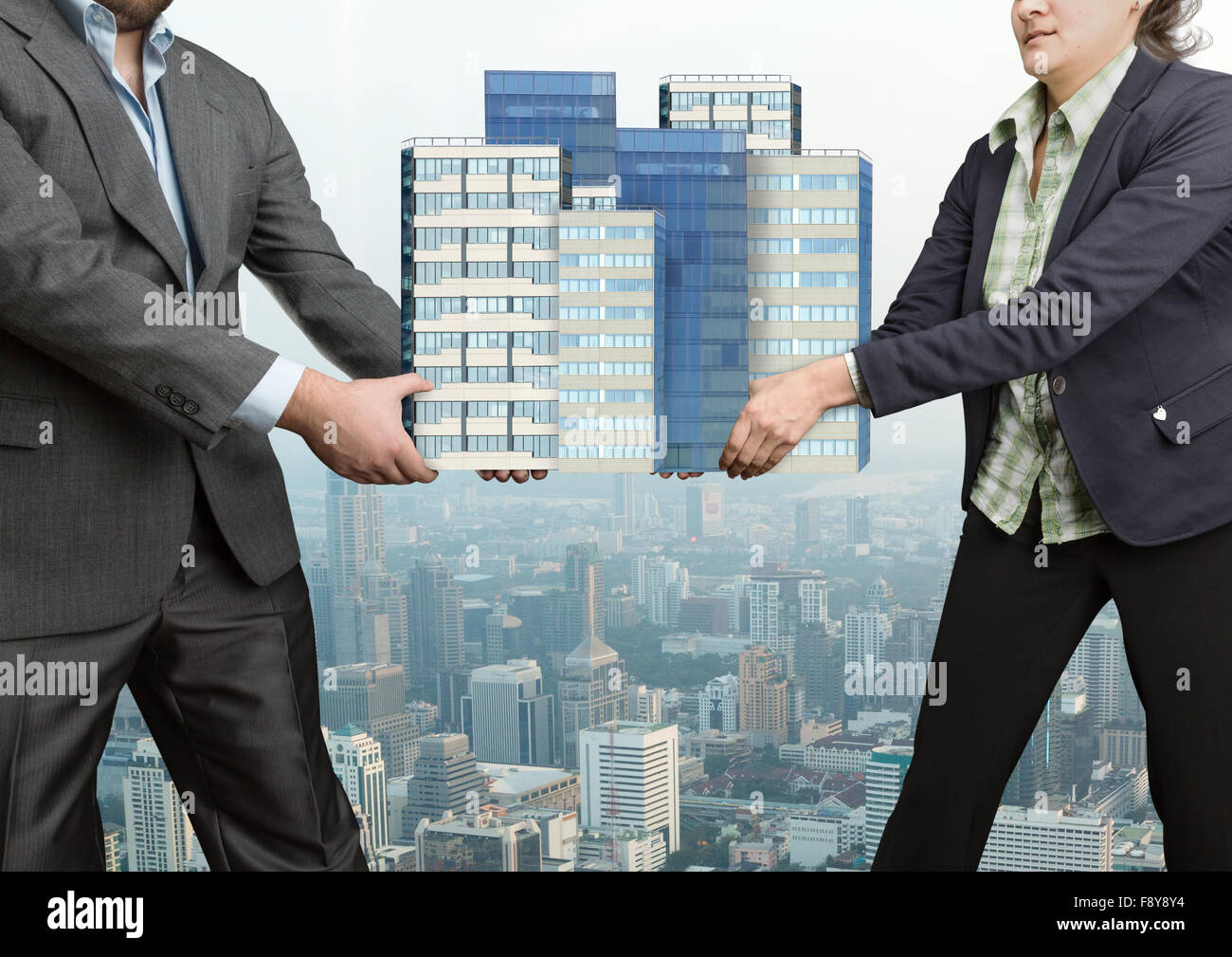 Business man woman arguement hi-res stock photography and images - Alamy