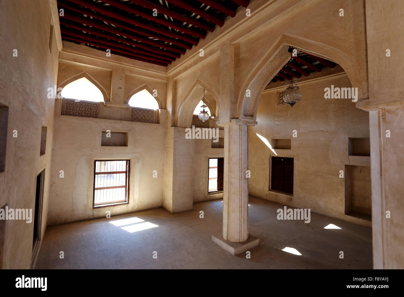 A room in the Beit Sheikh Isa bin Ali house, on the Bahrain Pearling ...