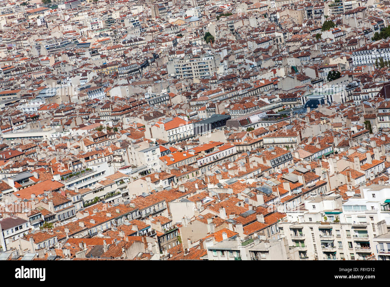 Marseille Cityscape, France Stock Photo - Alamy