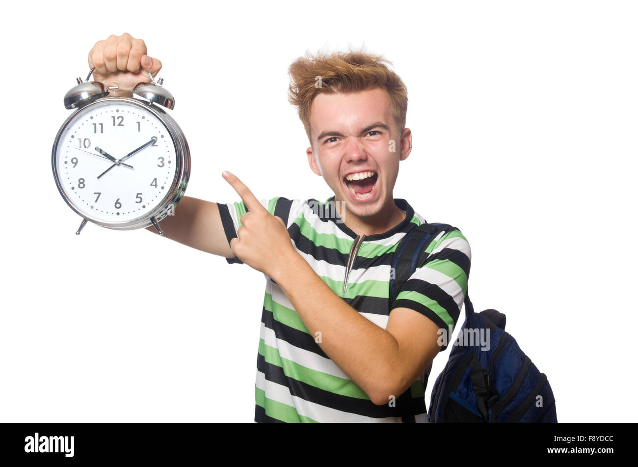 Student being late with his deadlines Stock Photo - Alamy