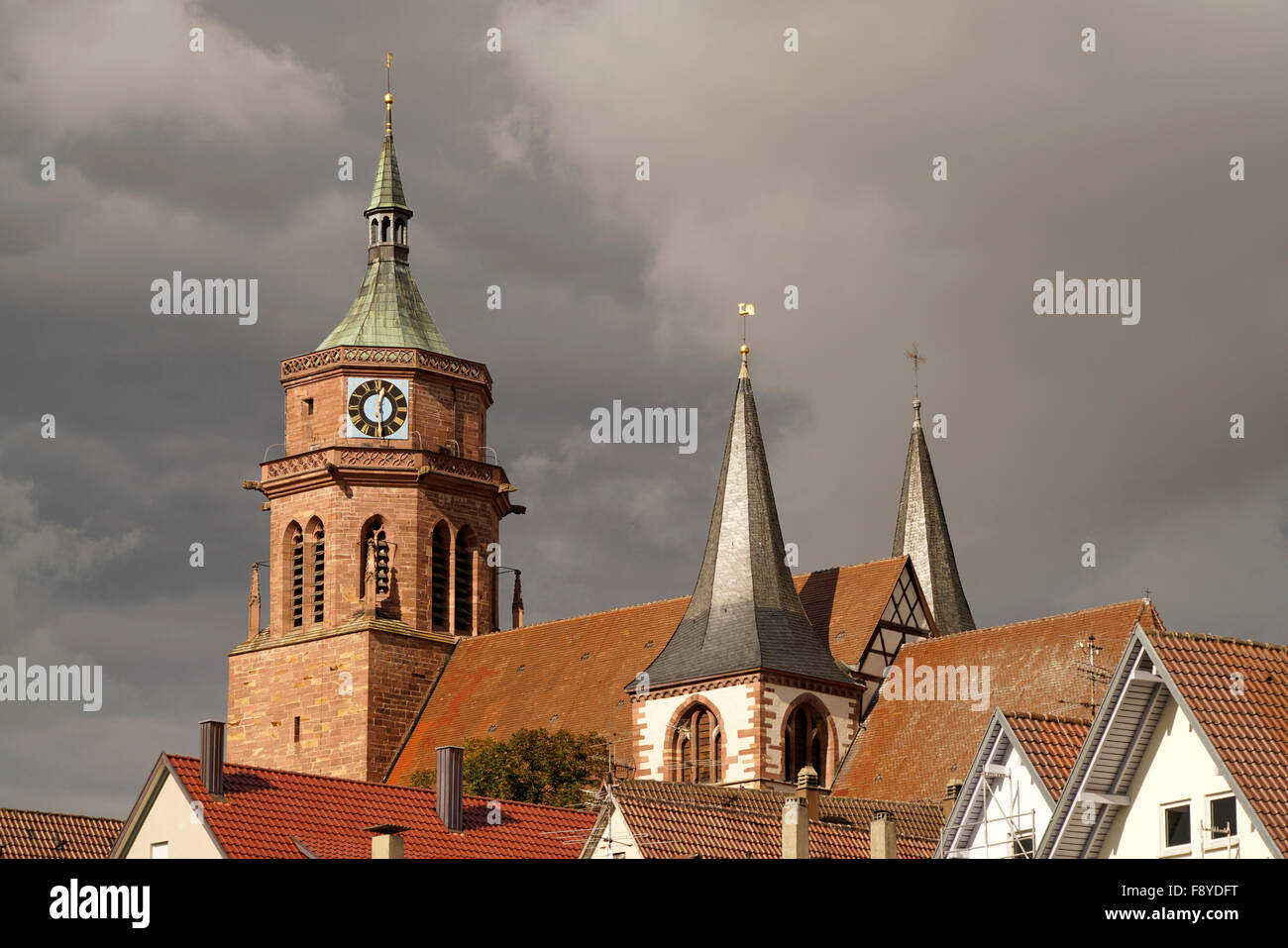 City Church St. Peter and Paul in Weil der Stadt, Boeblingen, Baden ...