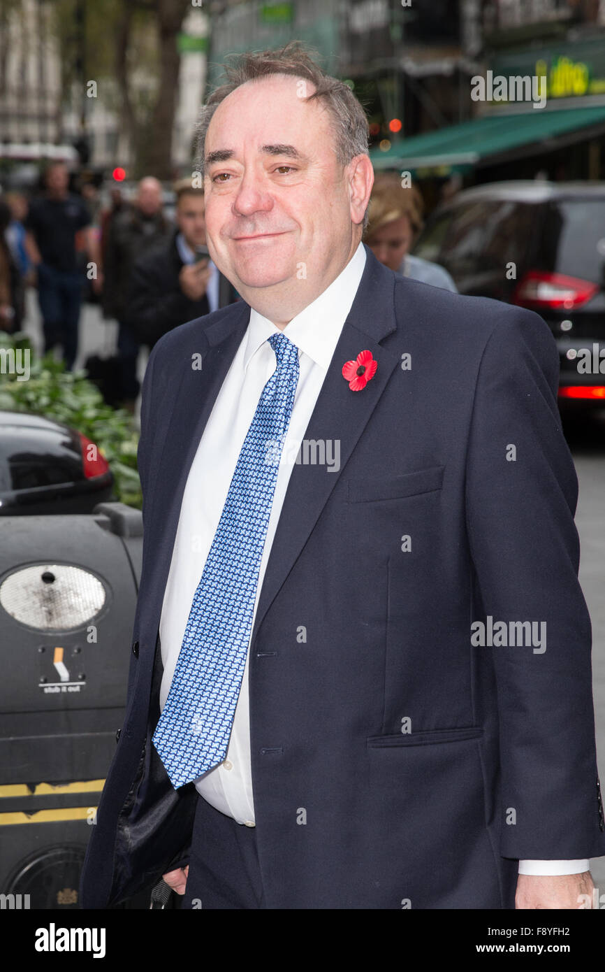 Celebrities at Global House Featuring: Alex Salmond Where: London ...