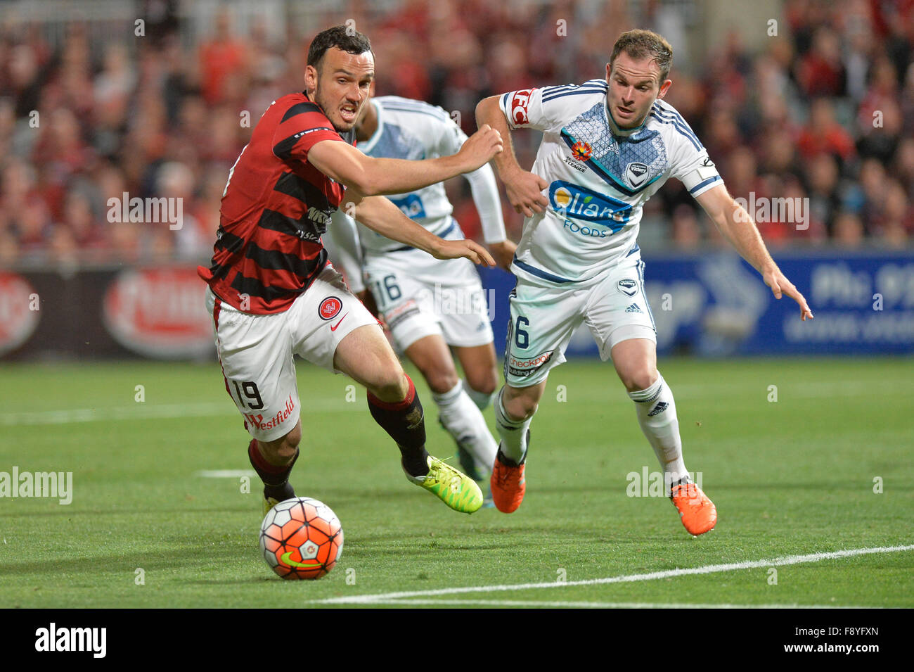 Pirtek Stadium, Sydney, Australia. 12th Dec, 2015. Hyundai A-League ...