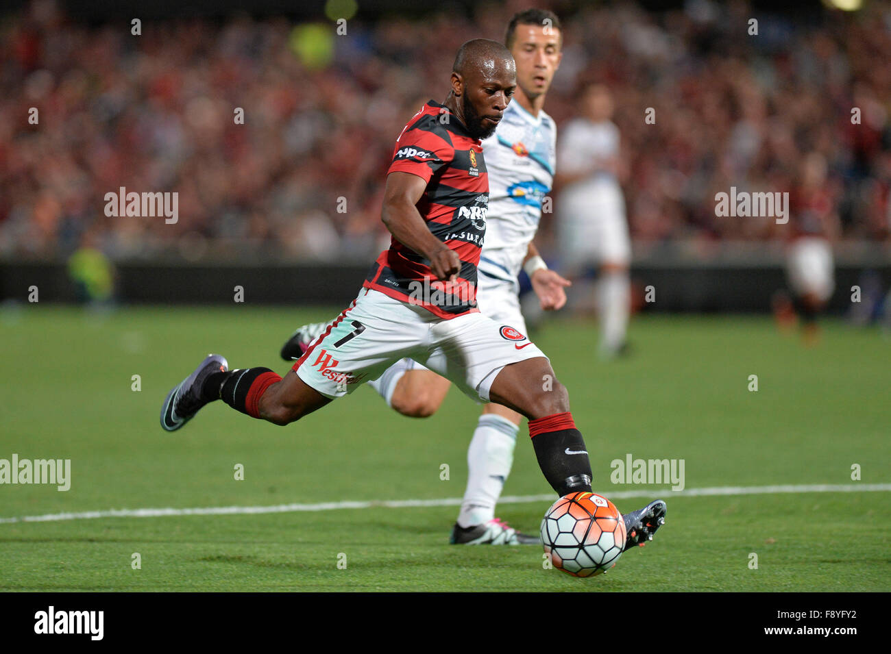 Pirtek Stadium, Sydney, Australia. 12th Dec, 2015. Hyundai A-League ...