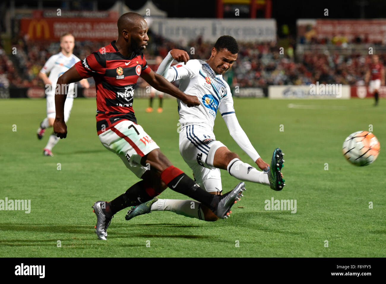 Pirtek Stadium, Sydney, Australia. 12th Dec, 2015. Hyundai A-League ...