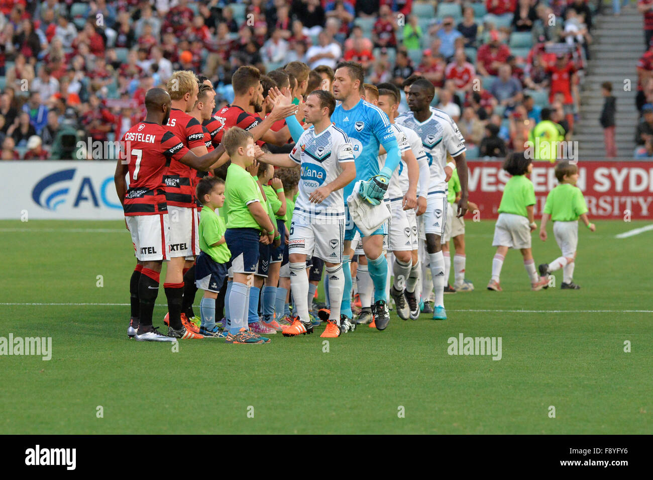Pirtek Stadium, Sydney, Australia. 12th Dec, 2015. Hyundai A-League ...