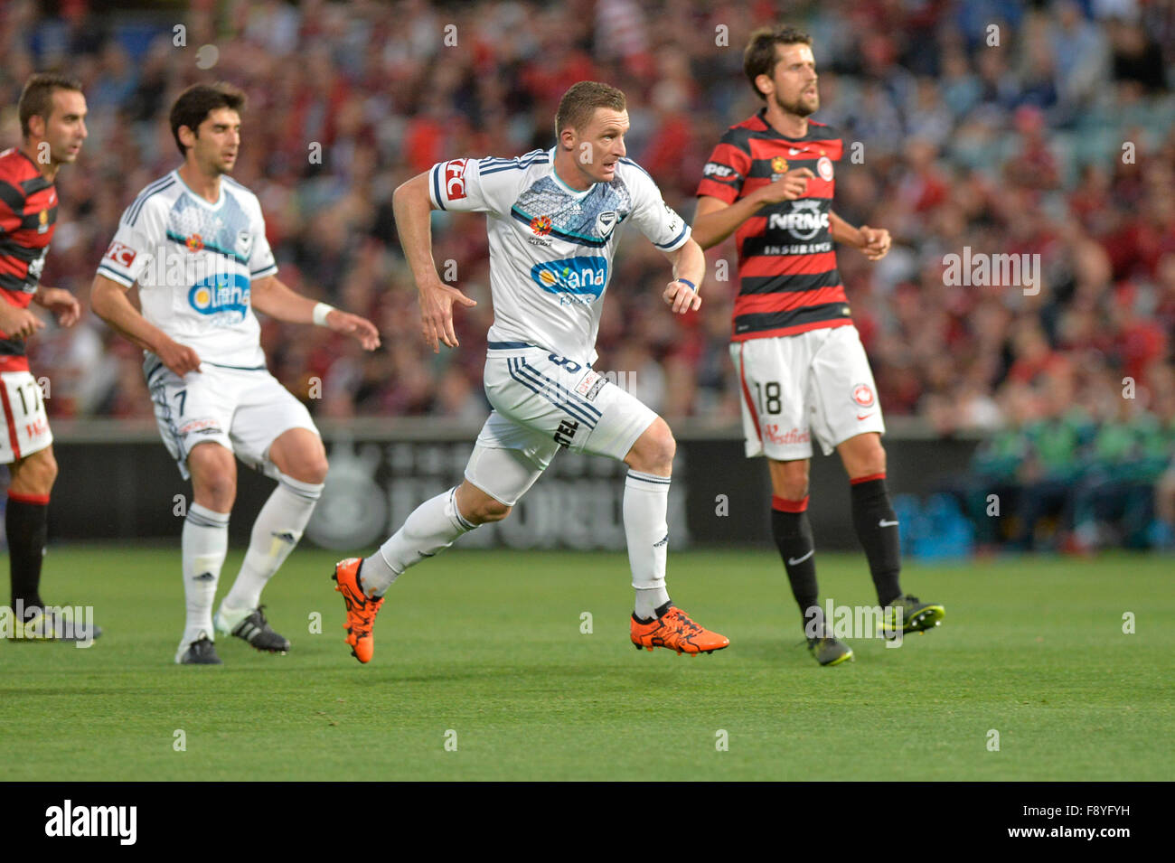 Pirtek Stadium, Sydney, Australia. 12th Dec, 2015. Hyundai A-League ...
