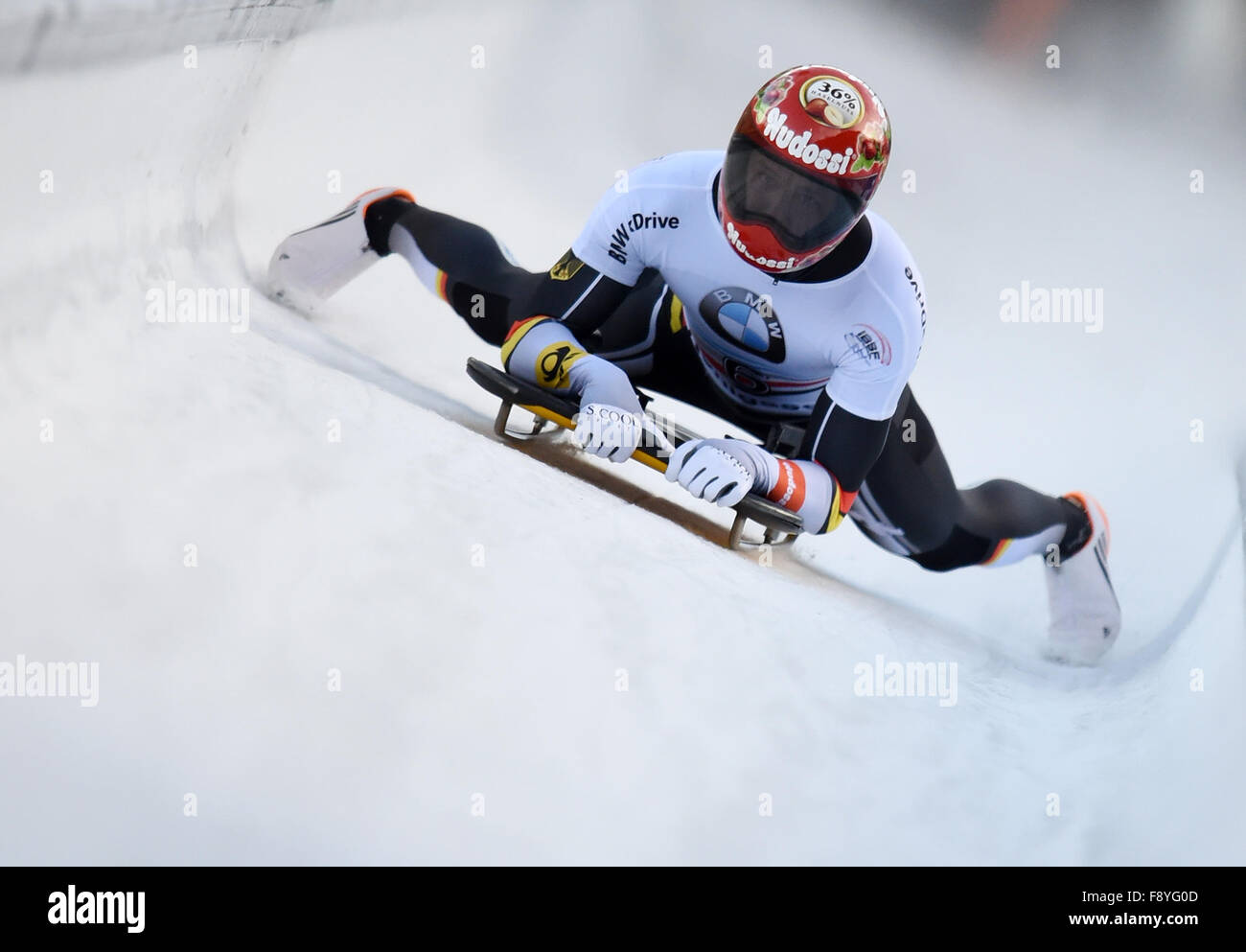Koenigssee, Germany. 12th Dec, 2015. Germany's Christopher Grotheer in ...
