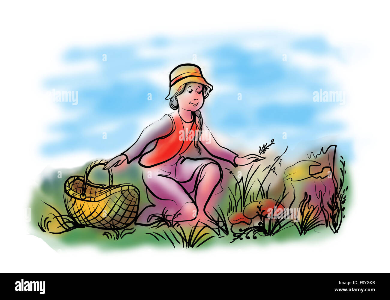 Forest fungi Cut Out Stock Images & Pictures - Alamy