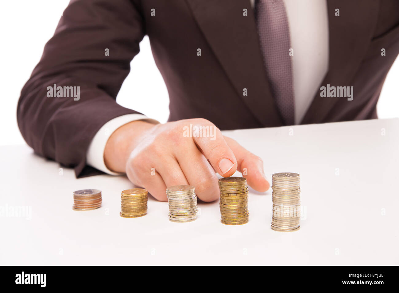 Desk investor hi-res stock photography and images - Alamy