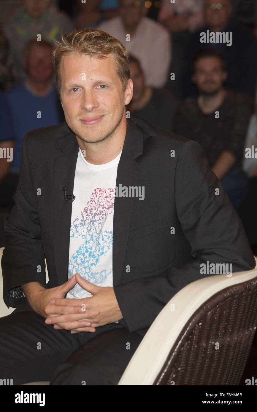 German ZDF TV talkshow Markus Lanz at Fernsehmacher-Studio Featuring ...