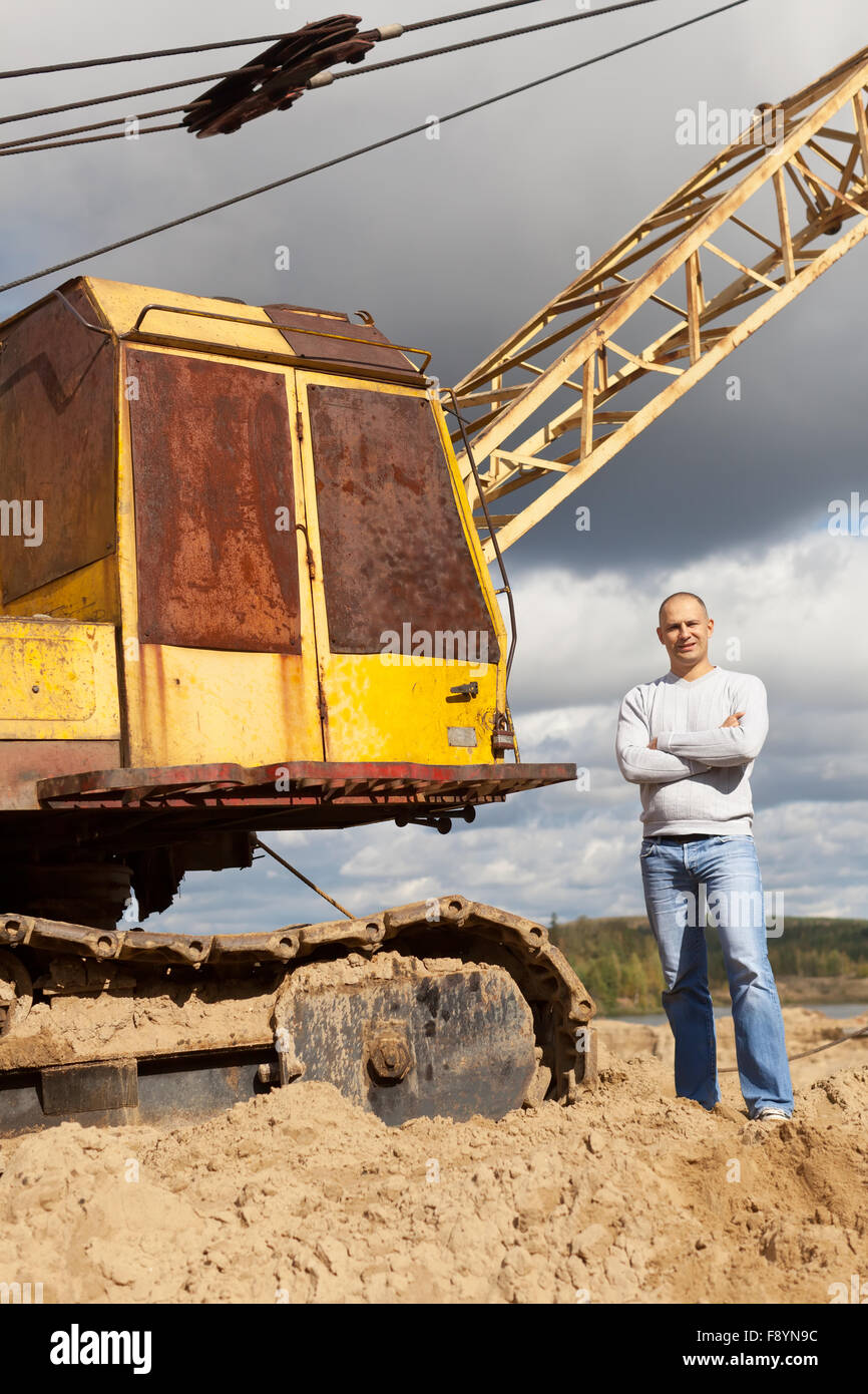 Portrait tractor operator workplace hi-res stock photography and images ...