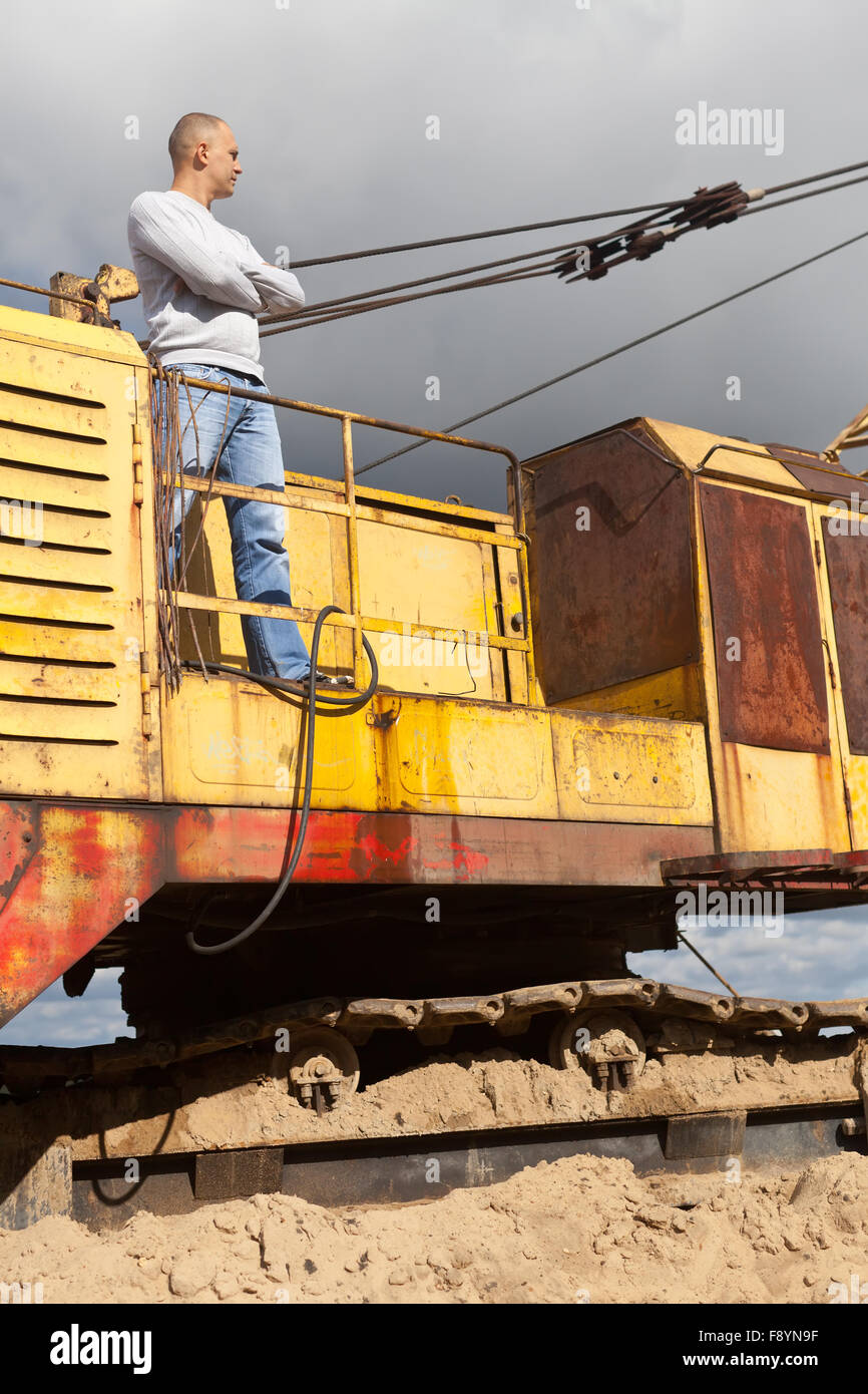 Pit operator hi-res stock photography and images - Alamy