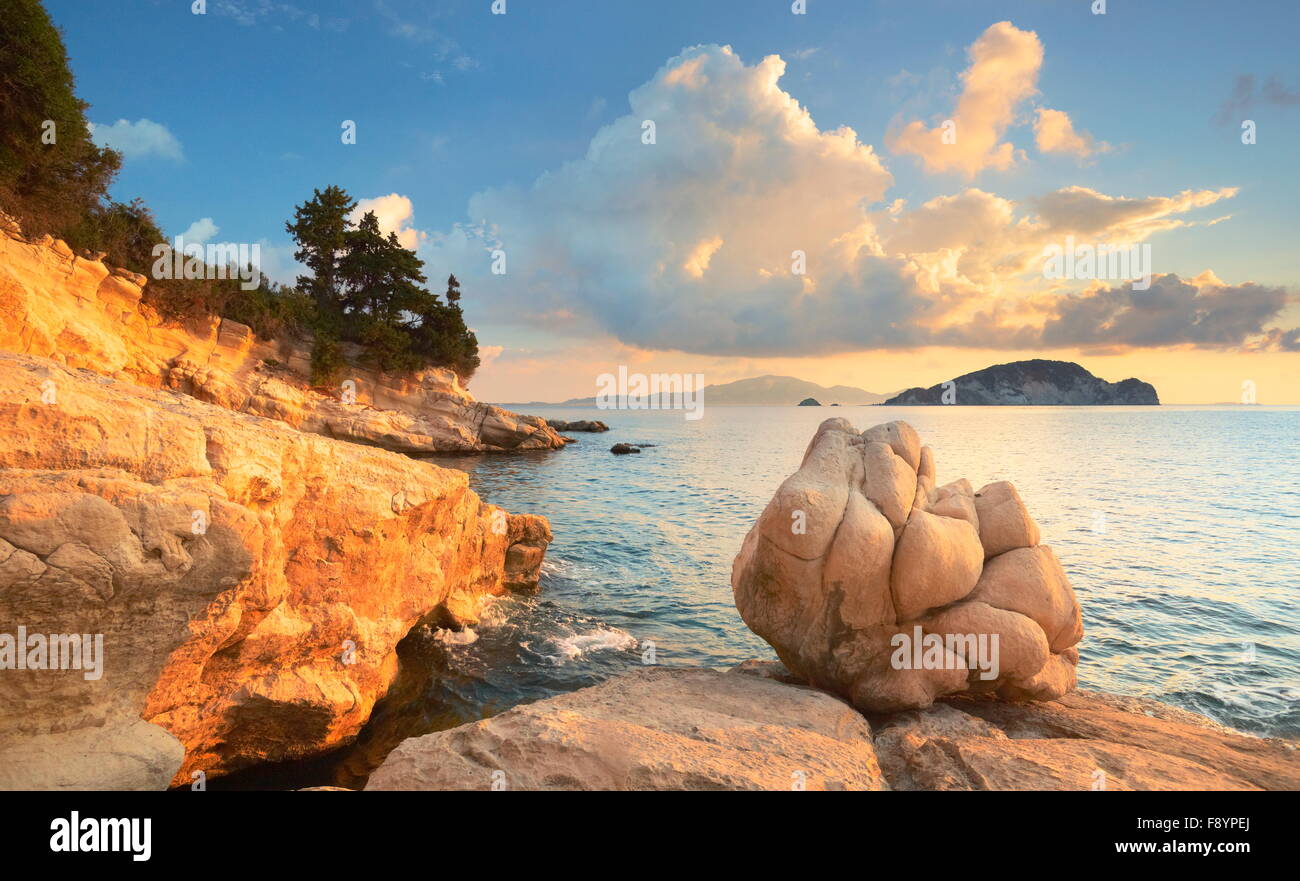 Greece - Zakynthos Island, Ionian Sea, Skopos Cape Stock Photo - Alamy