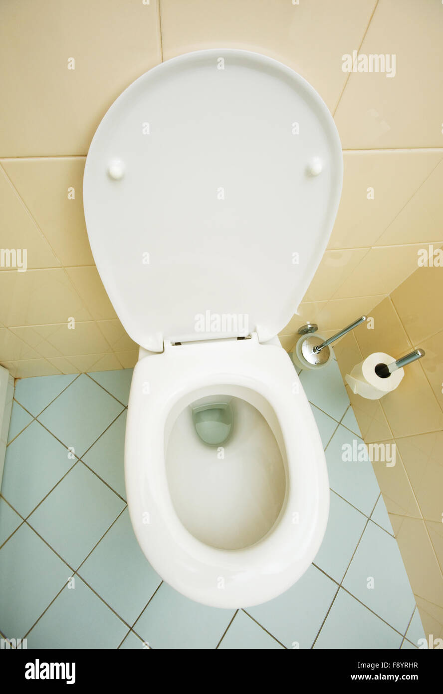 Toilet in the bathroom Stock Photo - Alamy