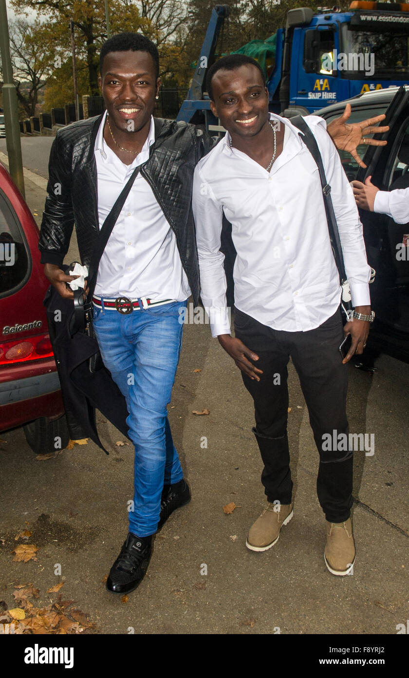'X Factor' finalists in North London Featuring: Reggie n Bollie Where ...