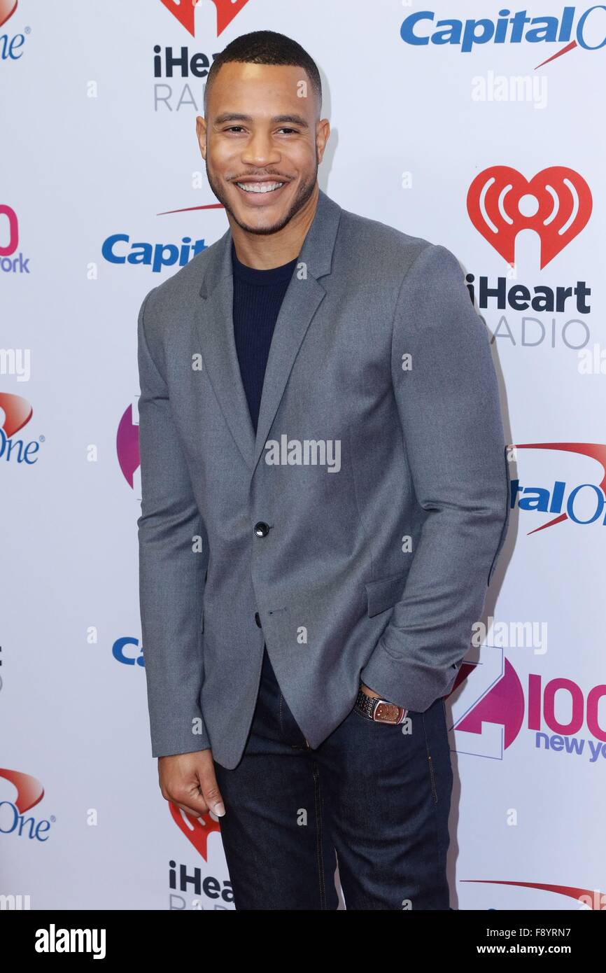 New York, NY, USA. 11th Dec, 2015. Trai Byers at arrivals for Z100's ...