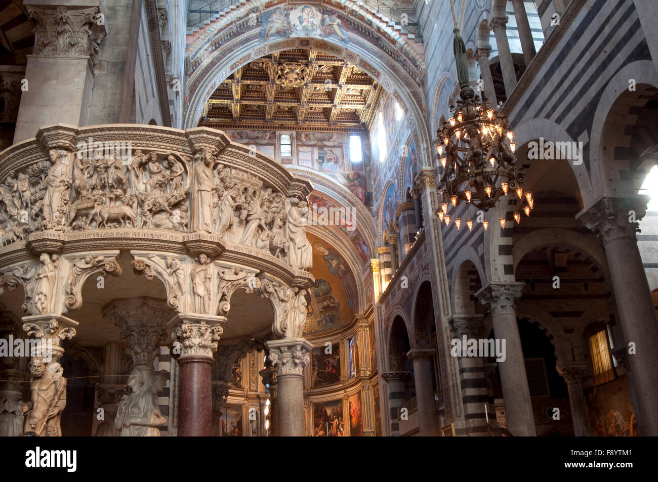 Pisa cathedral giovanni pisano pulpit hi-res stock photography and ...