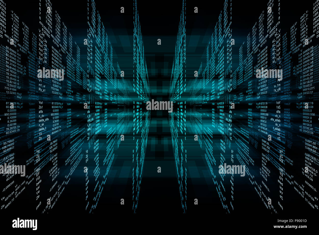 Virtual abstract fantasy cyber background Stock Photo - Alamy